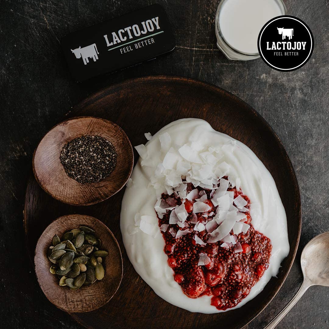 LactoJoy lactase pills - 80 pills - 14,500 FCC-units